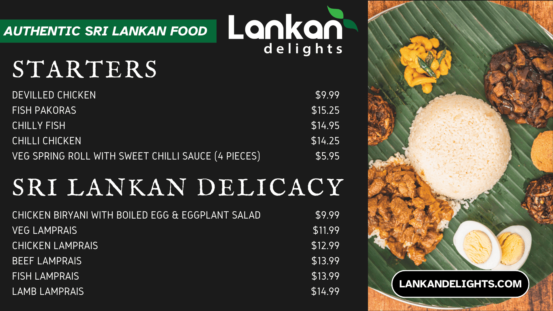 Best Menu | Taste Of Sri Lanka Mississauga | Fish Coconut Curry